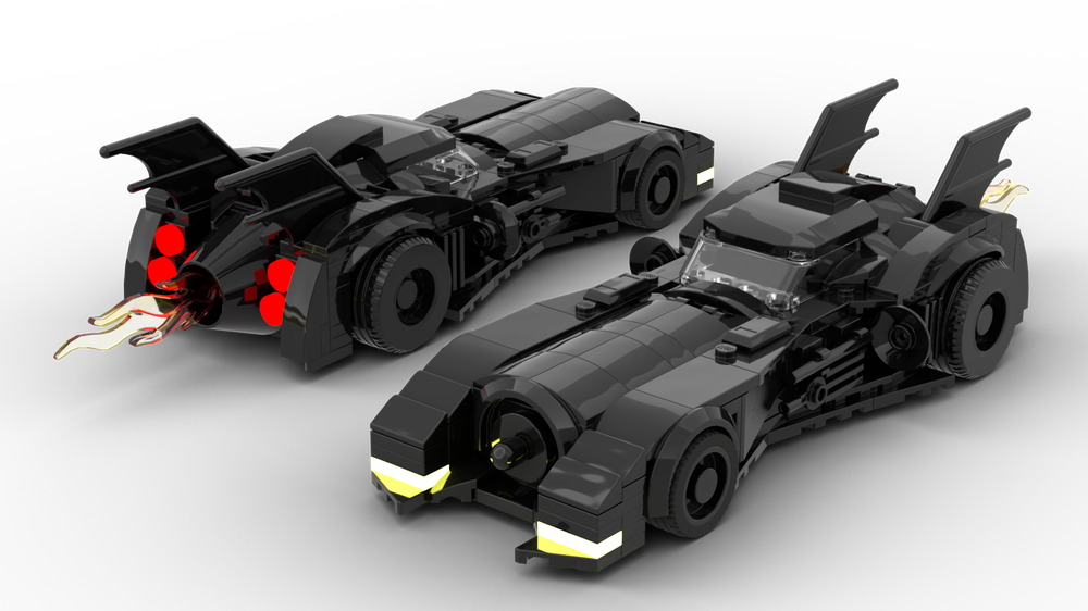 LEGO MOC 1989 Batmobile by ITFGouws | Rebrickable - Build with LEGO