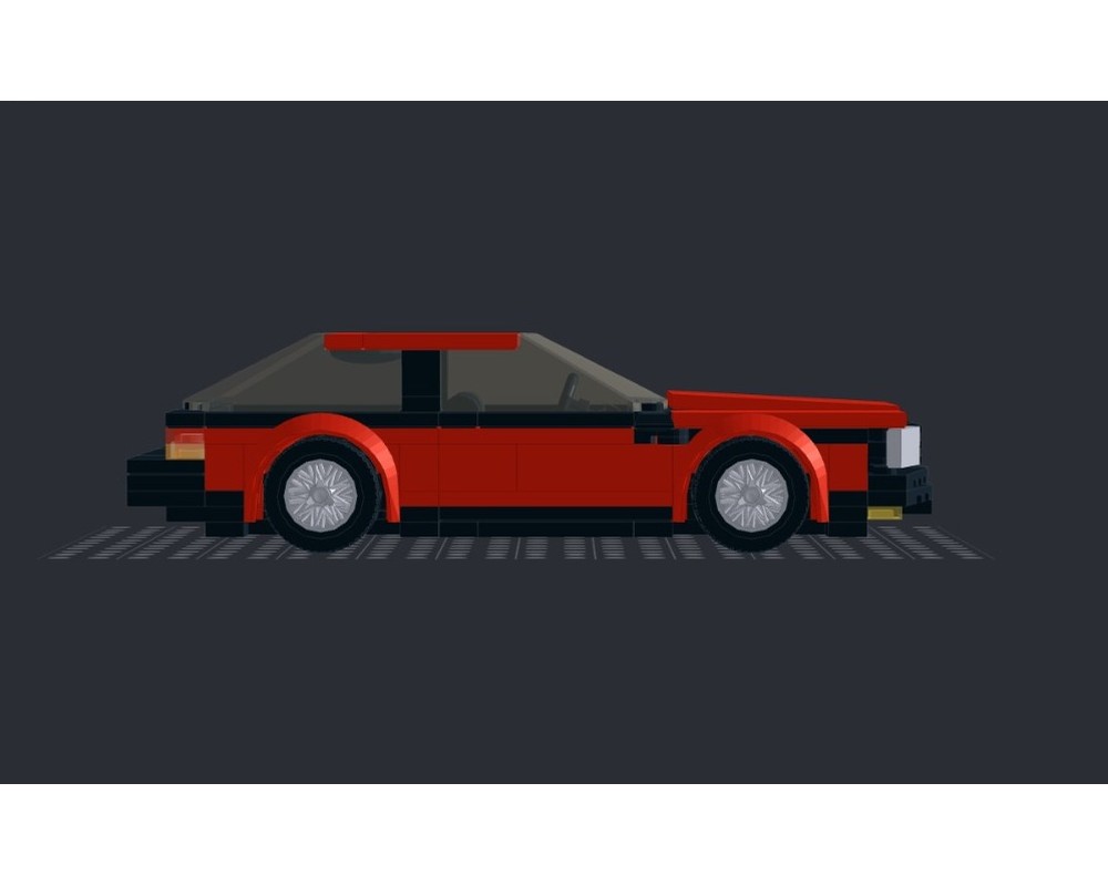 LEGO MOC 1983 Renault Fuego Turbo by SP6CarMocs | Rebrickable - Build ...