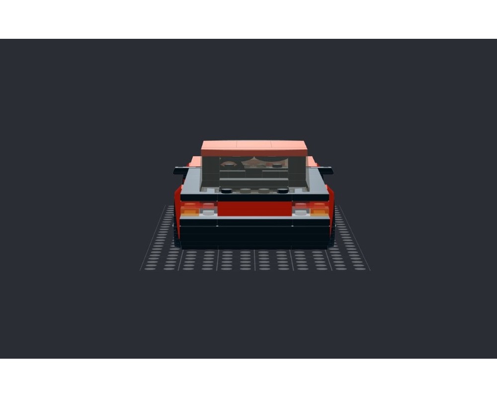 LEGO MOC 1983 Renault Fuego Turbo by SP6CarMocs | Rebrickable - Build ...