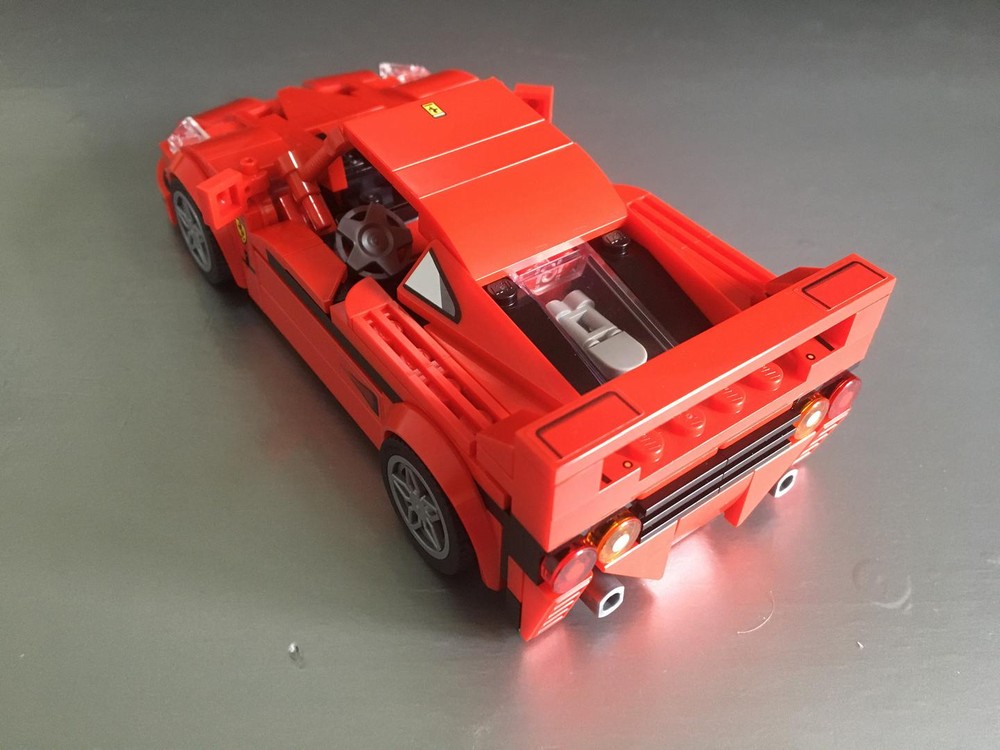 Lego Moc Ferrari F50 By Sillert09 Rebrickable Build With Lego