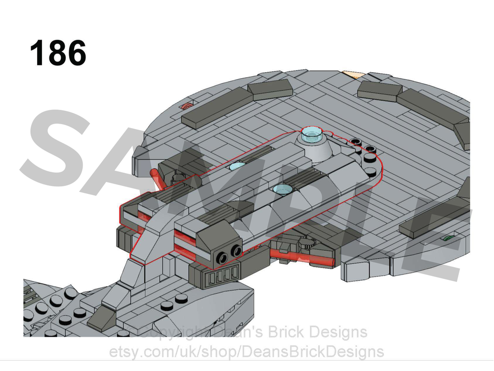Lego Moc Moc Constilation Iii Class Uss Enterprise Ncc 1701 G By