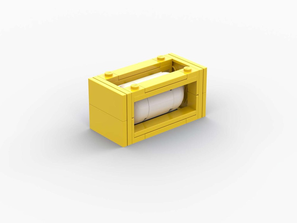 LEGO MOC-190455 20ft Tank Container by bricklenscz | Rebrickable ...
