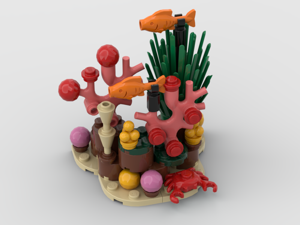 LEGO MOC Summer Fun Underwater by brixdan64 | Rebrickable - Build with LEGO