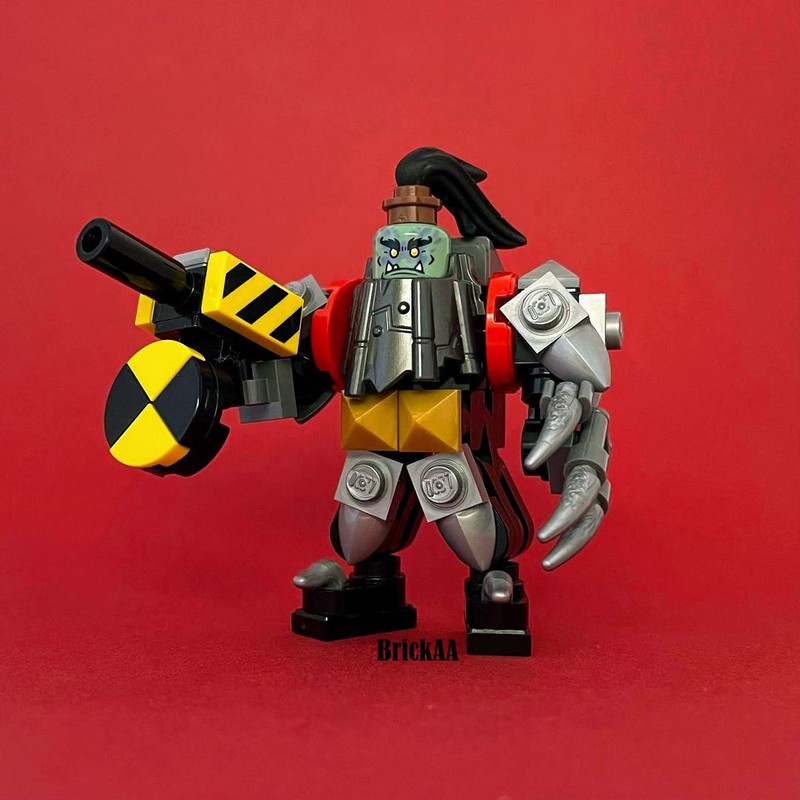 LEGO MOC Ork Nob by BrickAA | Rebrickable - Build with LEGO