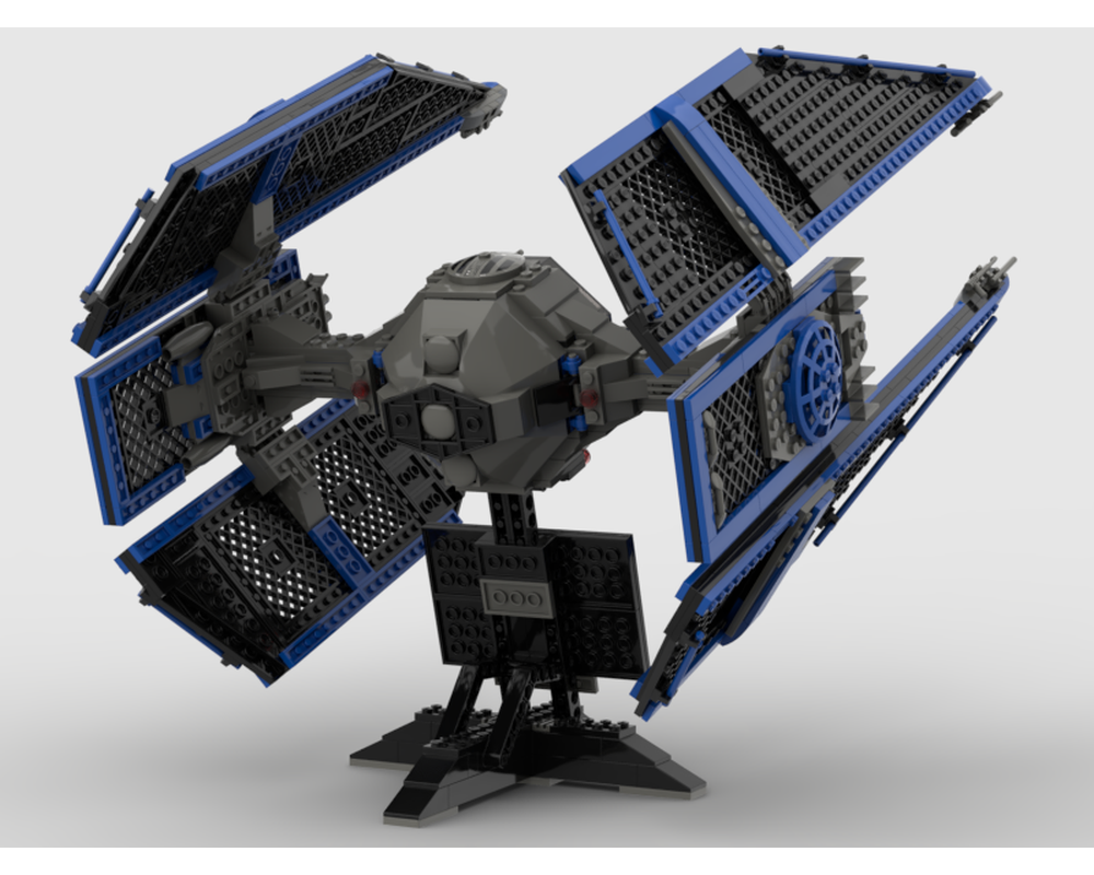 LEGO MOC UCS TIE Interceptor 7181 Update by sgtscoopy | Rebrickable ...