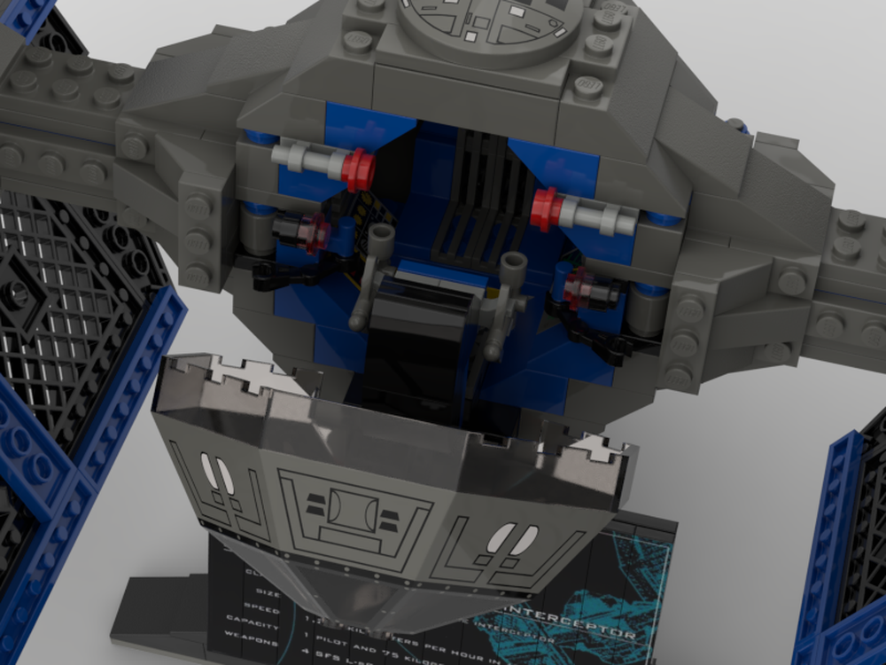 Lego Moc Ucs Tie Interceptor 7181 Update By Sgtscoopy Rebrickable