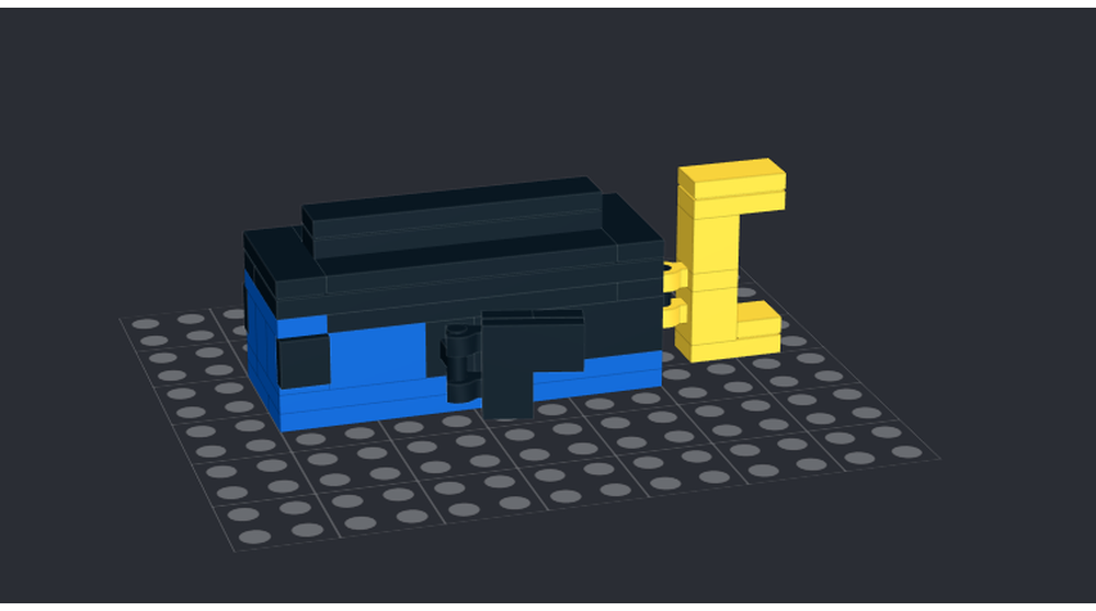 LEGO MOC Minecraft Tropical Fish Blue/Black/White Theme by LegoAvion ...