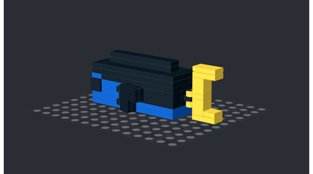 LEGO MOC Minecraft Tropical Fish Blue/Black/White Theme by LegoAvion ...