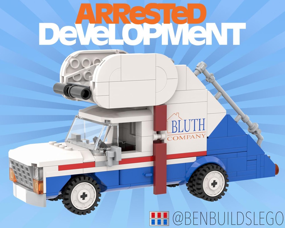LEGO MOC Bluth Stair Car by benbuildslego | Rebrickable - Build with LEGO