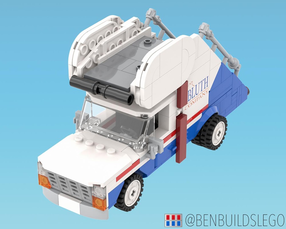 Lego Moc Bluth Stair Car By Benbuildslego Rebrickable Build With Lego