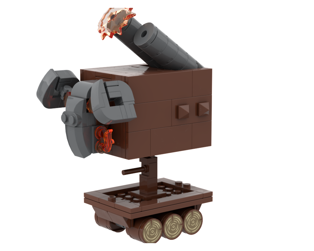 LEGO MOC Castle Crashers Barbarian War Machine Diorama by ...