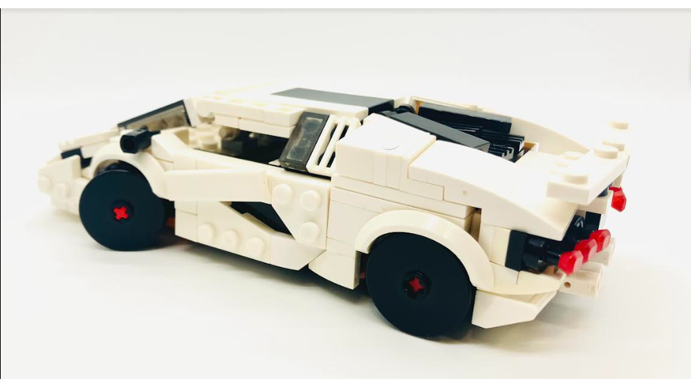 LEGO MOC Lamborghini Countach LPI 800-4 by BasicBuilder23 | Rebrickable ...