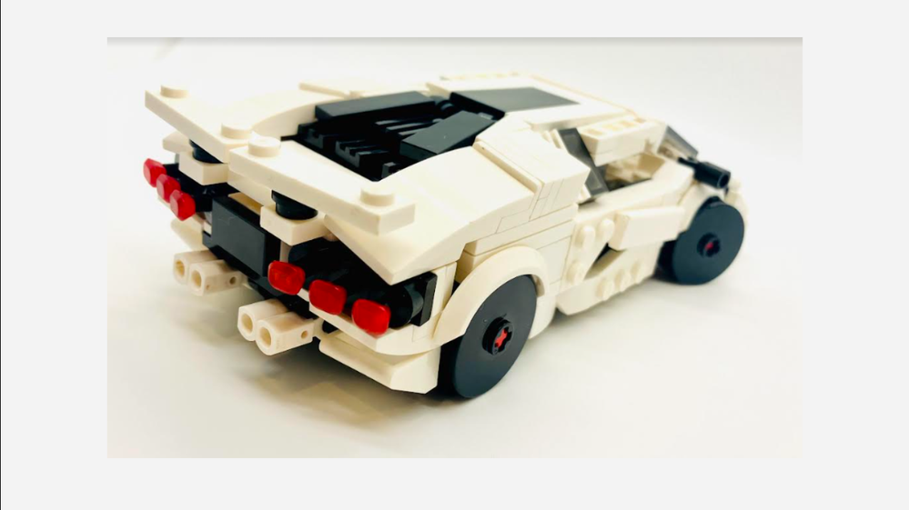 LEGO MOC Lamborghini Countach LPI 800-4 by BasicBuilder23 | Rebrickable ...