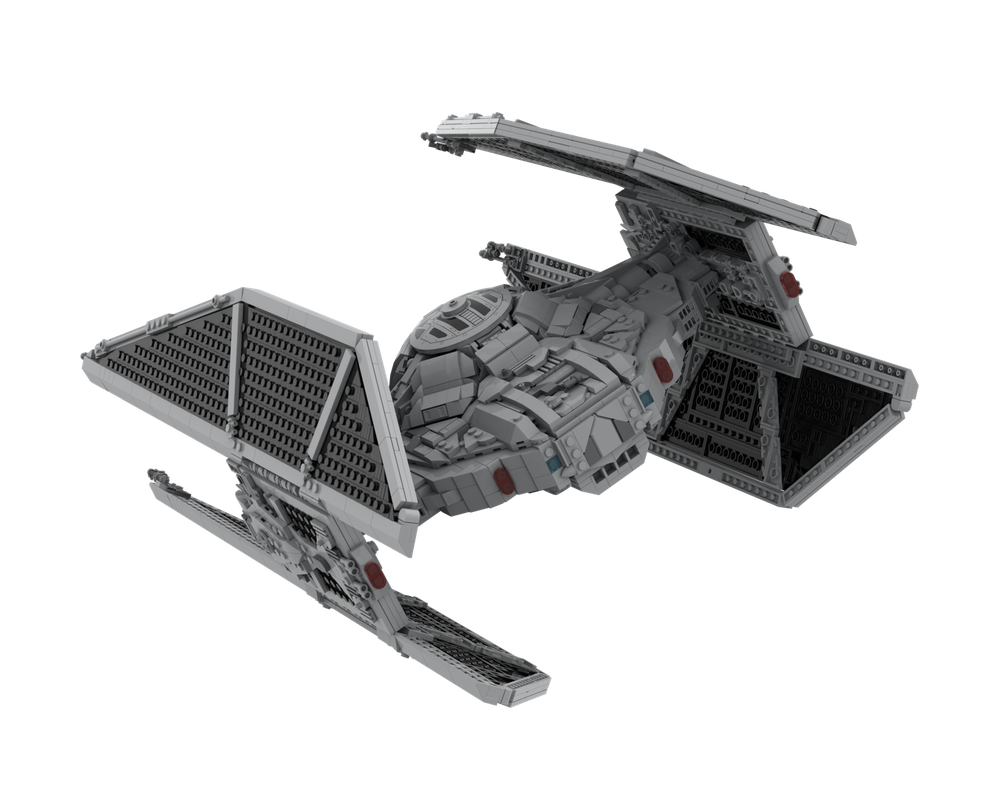 LEGO MOC TIE Avenger by Ant0noo | Rebrickable - Build with LEGO