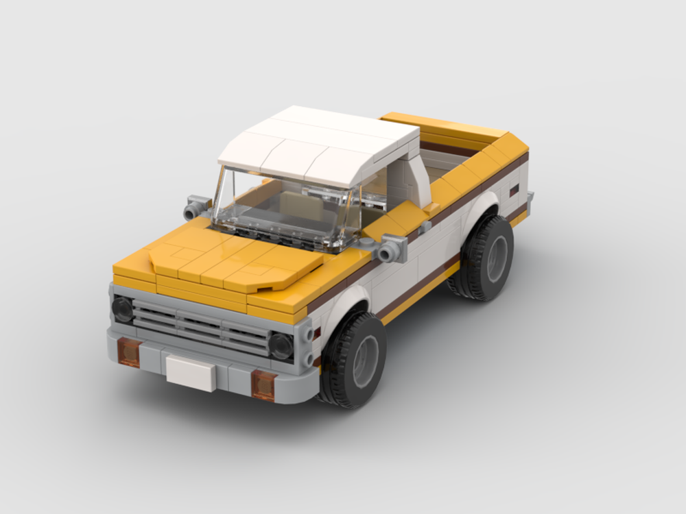 LEGO MOC Chevy C10 1978 Stock 8 pinos by pedroportelaneto | Rebrickable ...