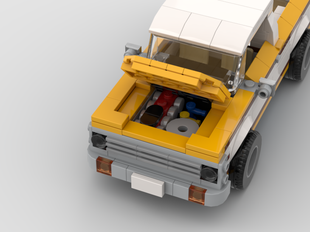 LEGO MOC Chevy C10 1978 Stock 8 pinos by pedroportelaneto | Rebrickable ...