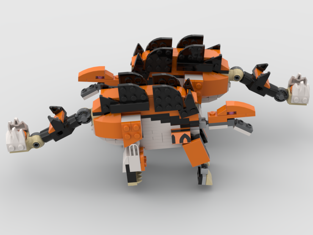 Lego Moc 31129 Stegosauruses By Bloooop Rebrickable Build With Lego