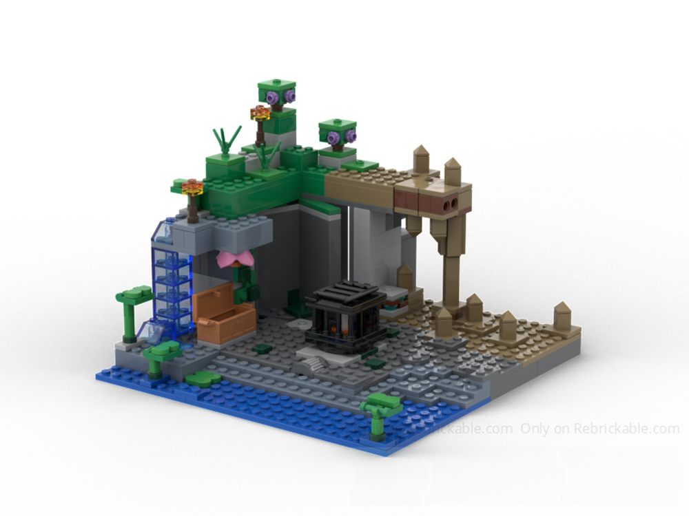 LEGO MOC Modification of 21189 - Modular Skeleton Dungeon by yQc ...