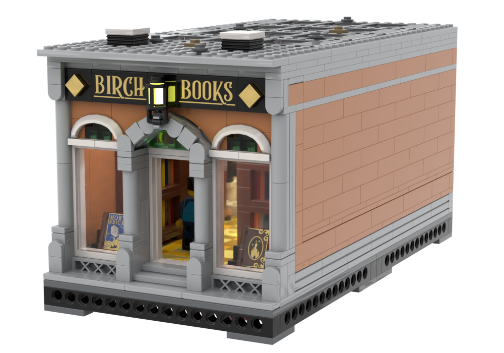LEGO MOC Book Store for Shopping Mall by OrchardBuilds | Rebrickable ...