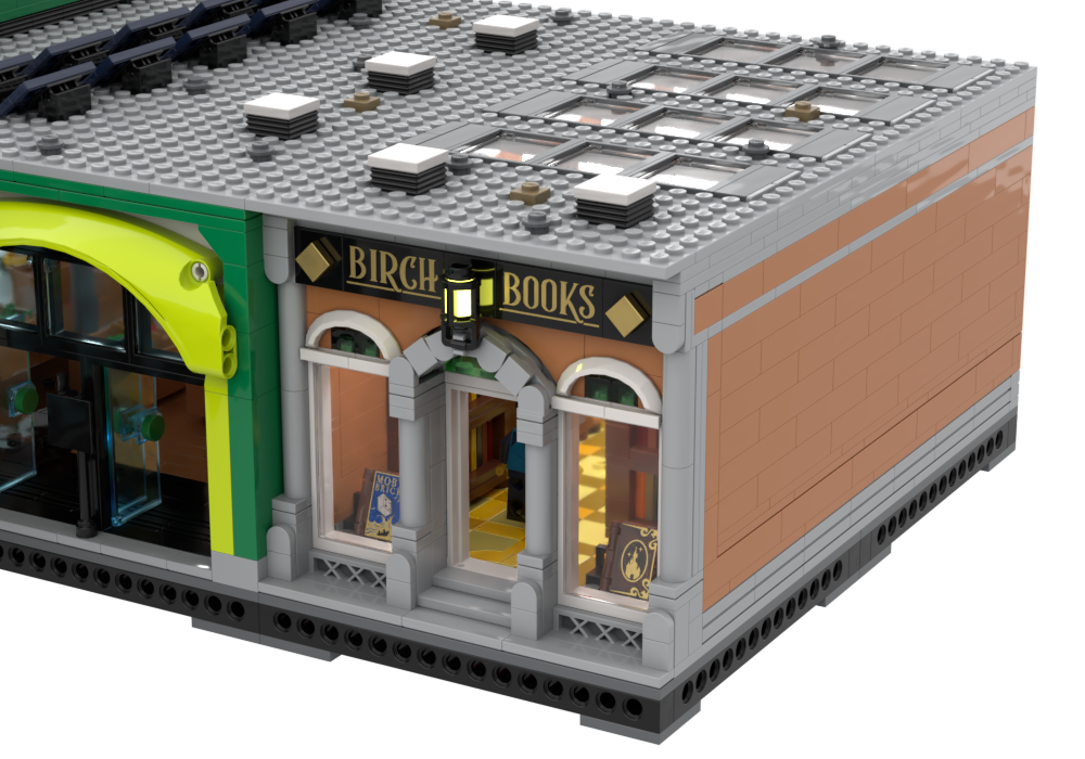 Lego Moc Book Store For Shopping Mall By Orchardbuilds Rebrickable