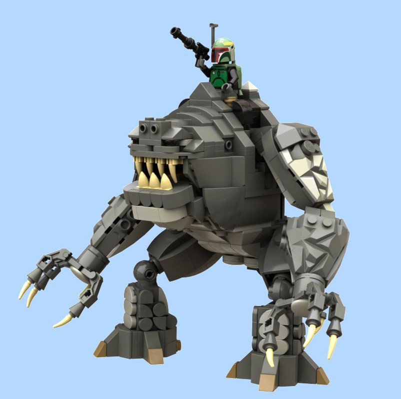 LEGO MOC Bounty Hunters Rancor by RustyRunt | Rebrickable - Build with LEGO