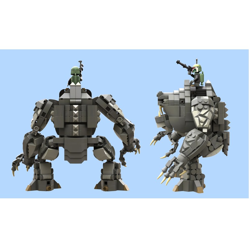 LEGO MOC Bounty Hunters Rancor by RustyRunt | Rebrickable - Build with LEGO