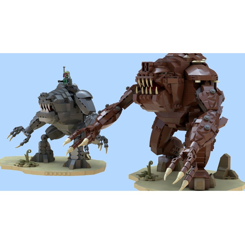 LEGO MOC Bounty Hunters Rancor by RustyRunt | Rebrickable - Build with LEGO