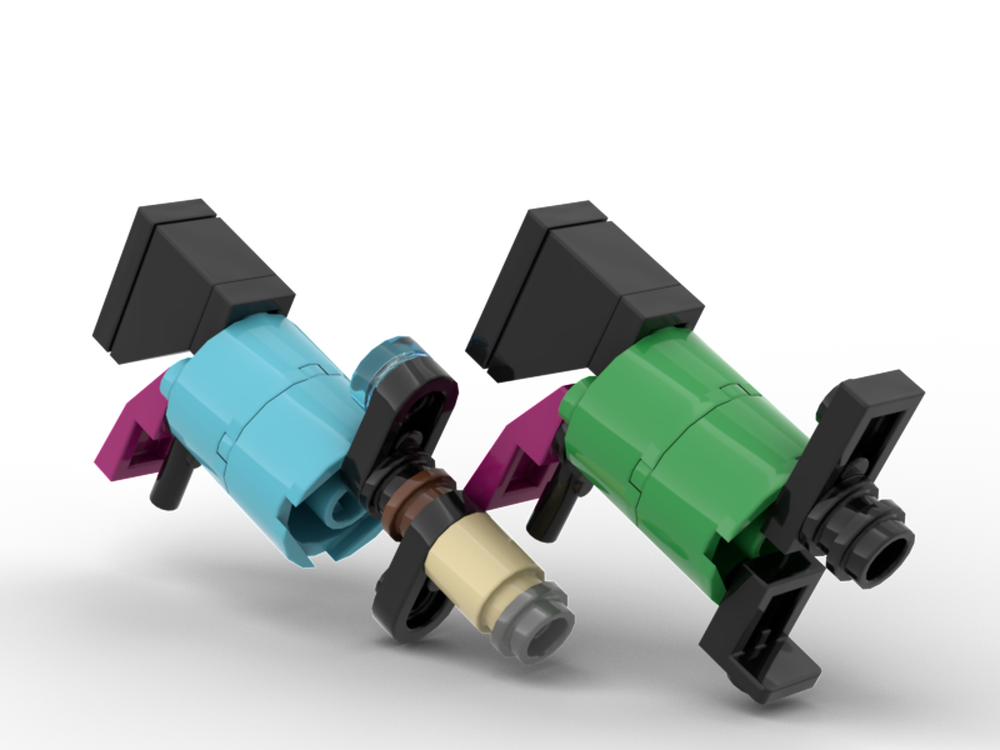 LEGO MOC Splatoon Weapons by Fresh-skates | Rebrickable - Build with LEGO