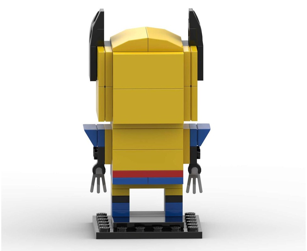 LEGO MOC Wolverine Brickhead by IndianaJones81 | Rebrickable - Build ...
