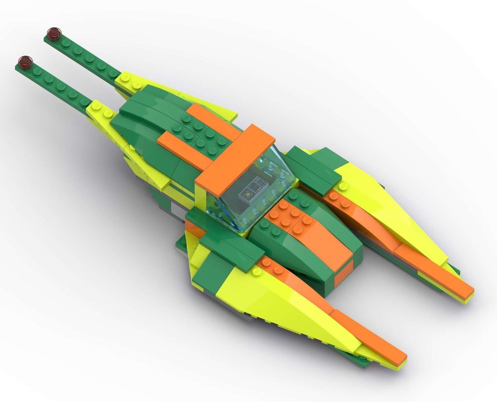LEGO MOC Zam Wessel's Speeder by IndianaJones81 | Rebrickable - Build ...