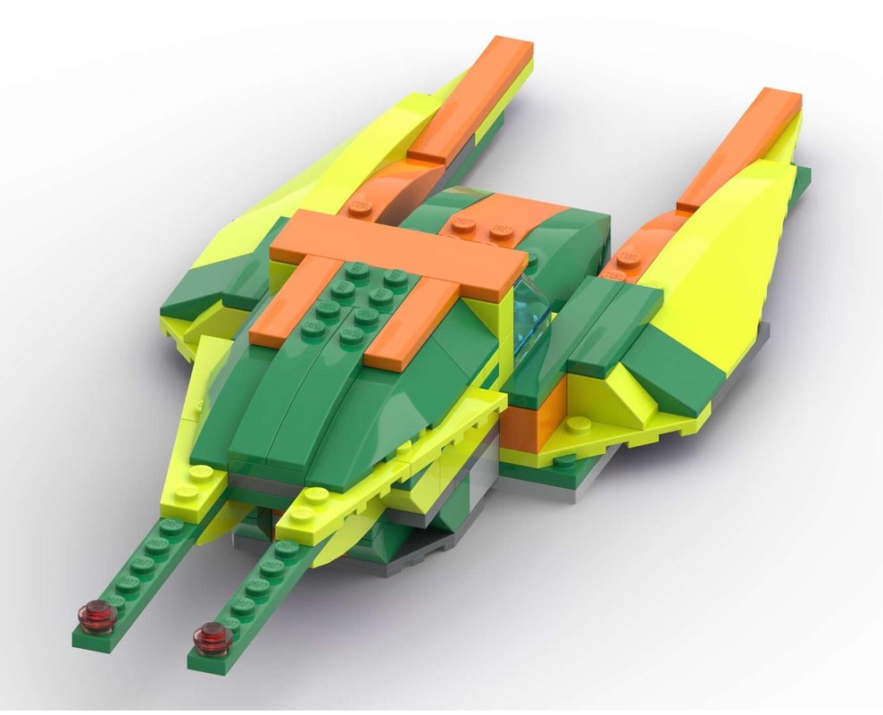 LEGO MOC Zam Wessel's Speeder by IndianaJones81 | Rebrickable - Build ...