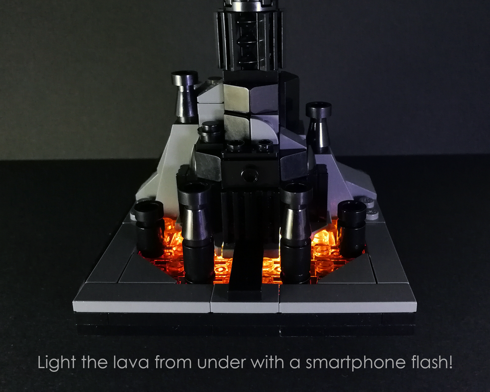 LEGO MOC-190539 LOTR: Barad-dûr™ Microscale Diorama by Balage64 ...