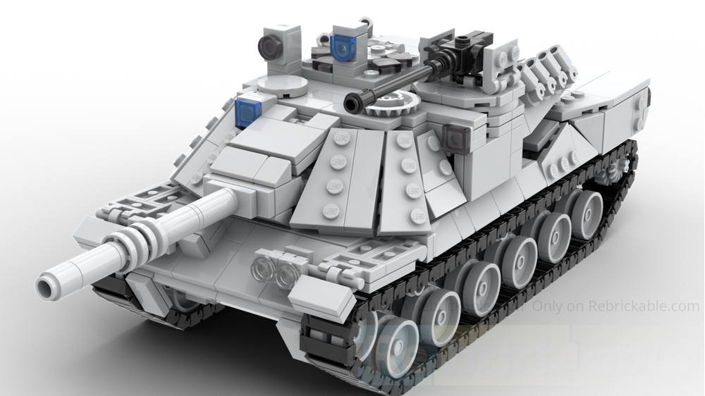 Lego Moc Mbt 70 By Ziggf Rebrickable Build With Lego