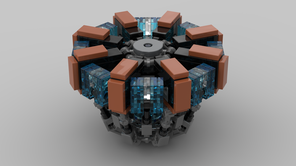 LEGO MOC Arc Reactor by HEA21 | Rebrickable - Build with LEGO