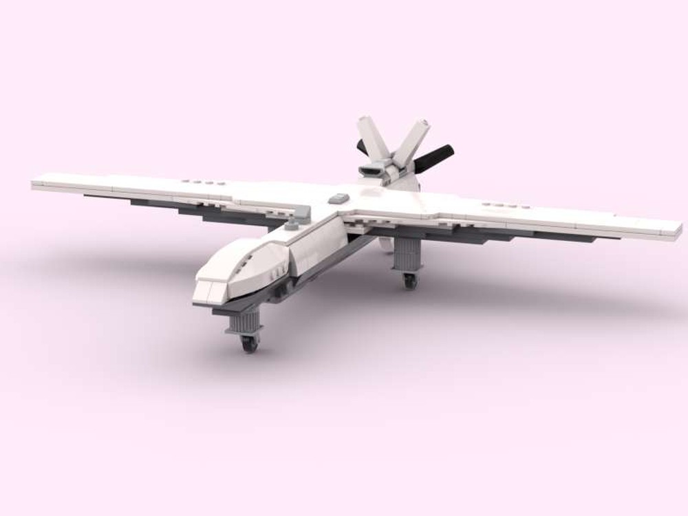 LEGO MOC-190559 MQ-9 Reaper by MATEILEGO | Rebrickable - Build with LEGO