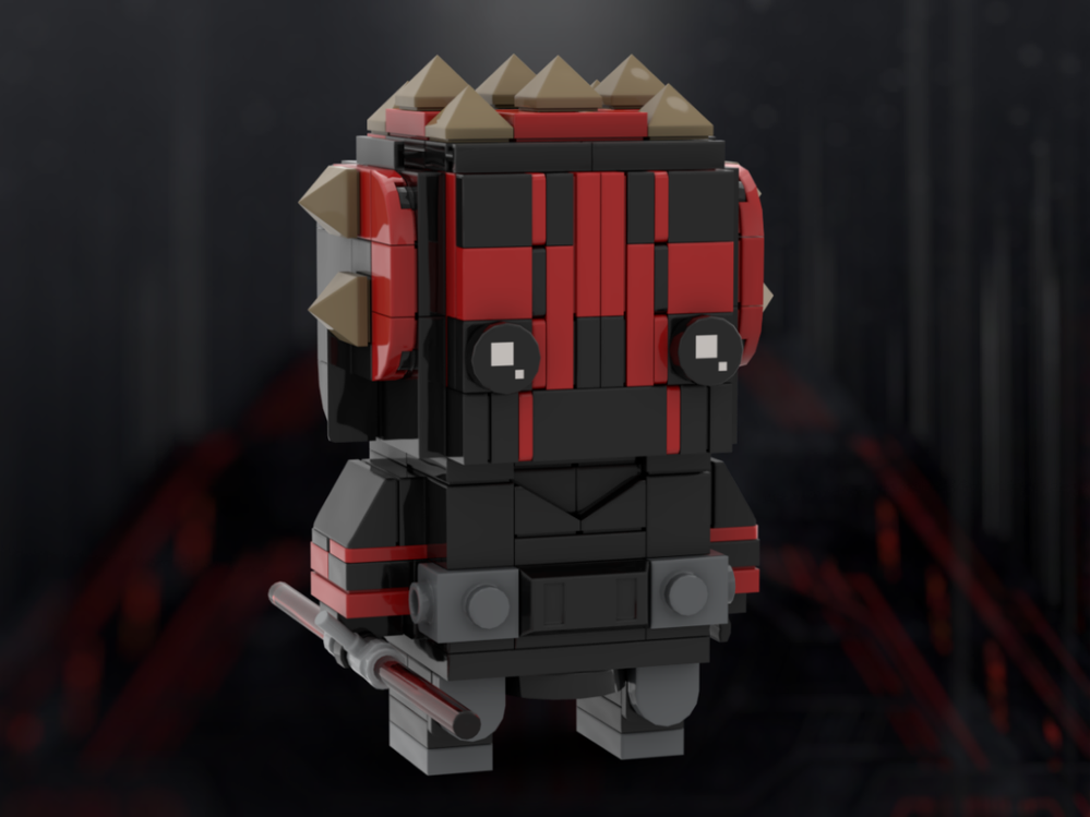 LEGO MOC The Shadow Brickheadz by Ant0noo | Rebrickable - Build with LEGO