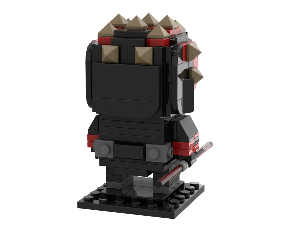 LEGO MOC The Shadow Brickheadz by Ant0noo | Rebrickable - Build with LEGO