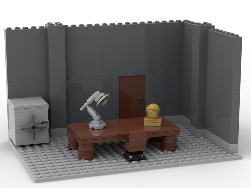 LEGO MOC Criminal Hideout Office by Adams_Animation | Rebrickable ...