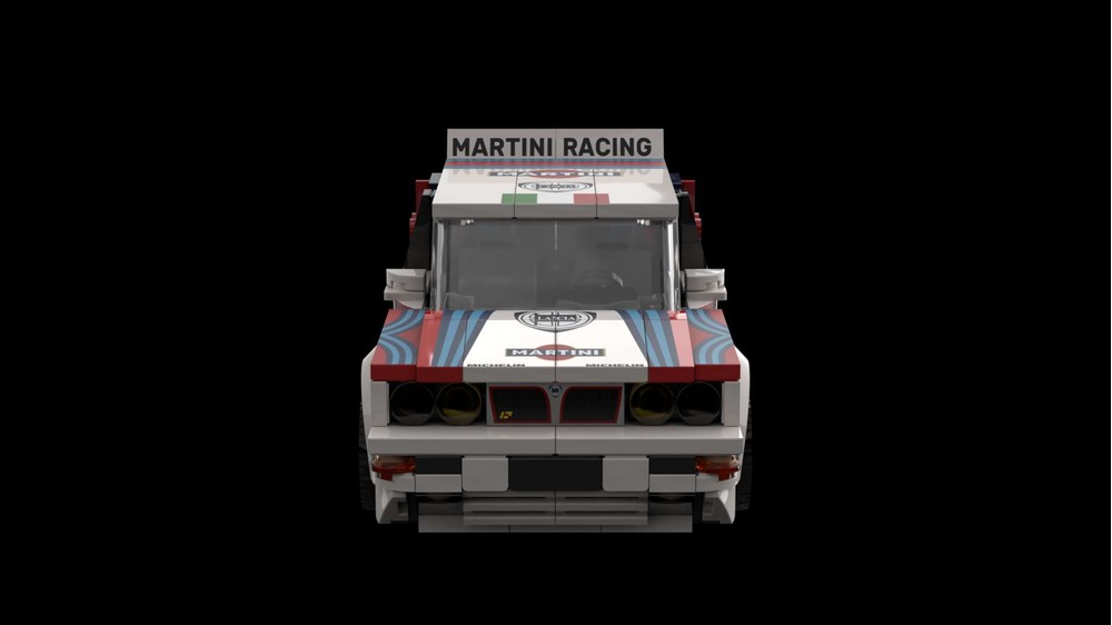 Lego Moc Lancia Delta Hf Integrale Evo 2 By Ilpardo Rebrickable