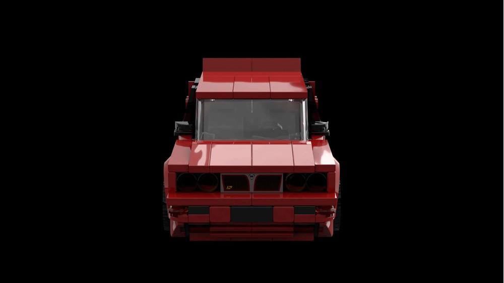 Lego Moc Lancia Delta Hf Integrale Evo 2 By Ilpardo Rebrickable