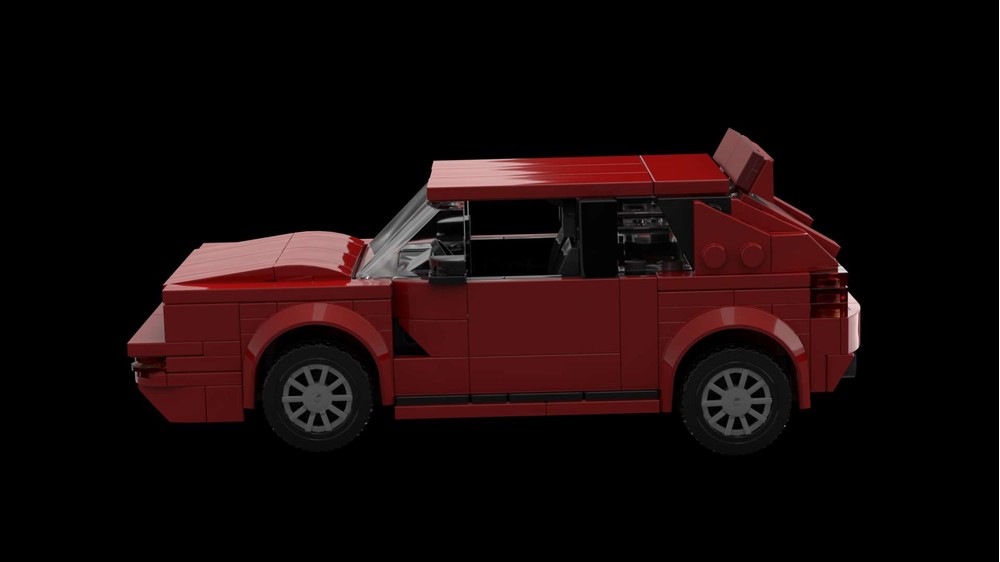 Lego Moc Lancia Delta Hf Integrale Evo 2 By Ilpardo Rebrickable