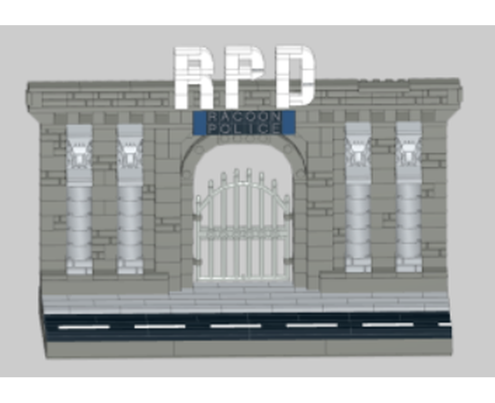 LEGO MOC RPD Gate by jambo_the_purple | Rebrickable - Build with LEGO