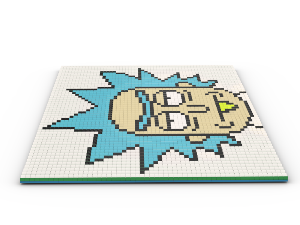 LEGO MOC Rick and Morty two-sided picture (Lenticular) by BrickLord1993 ...