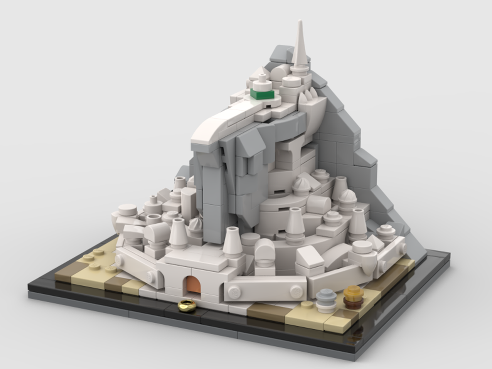 LEGO MOC Minas Tirith by Falconeagle117 | Rebrickable - Build with LEGO