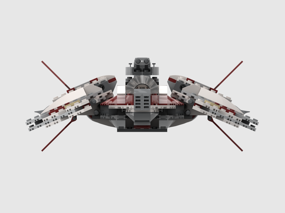 Lego Moc Republic Scout Ship By Coloneill Rebrickable Build With Lego