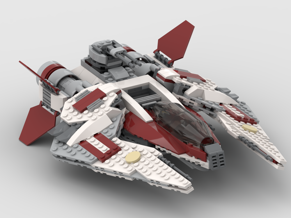 LEGO MOC Republic Scout Ship by Col_Oneill | Rebrickable - Build with LEGO