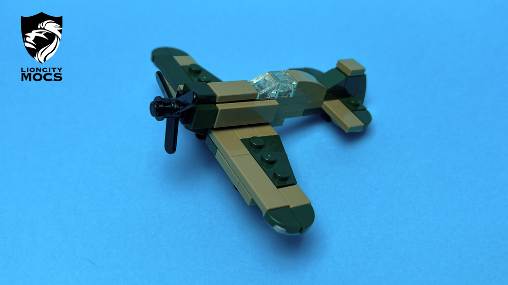 LEGO MOC Hawker Hurricane Tutorial (1:120) by Lioncity Mocs ...