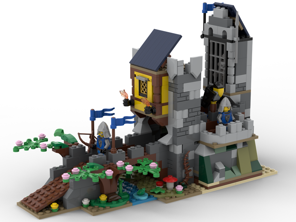 LEGO MOC Black Falcon Tower by crjbricks | Rebrickable - Build with LEGO