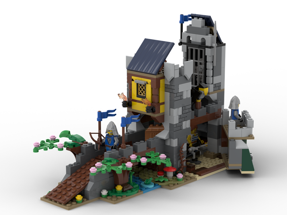 LEGO MOC Black Falcon Tower by crjbricks | Rebrickable - Build with LEGO