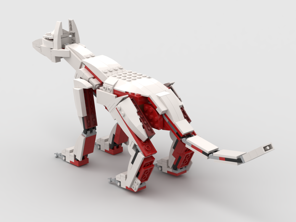 LEGO MOC Robot Dog by ww | Rebrickable - Build with LEGO
